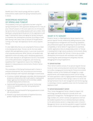 Pivotal tc server_wp_building_and_running_spring_apps_060313 | PDF