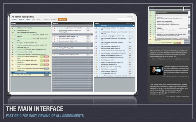 Pivotal tracker | KEY