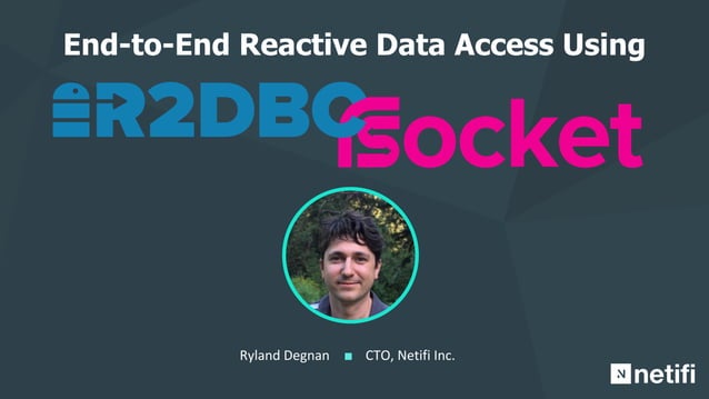 End To End Reactive Data Access Using R2dbc With Rsocket And Proteus Ppt