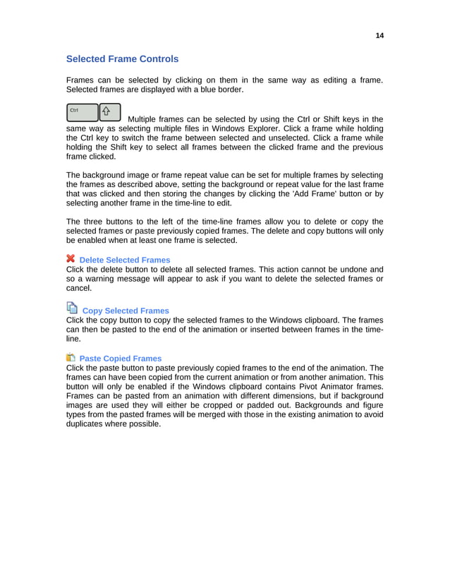 PIVOT ANIMATOR - USER GUIDE - VIDEO EDITING AND MAKING SOFTWARE | PDF | Computer Animation ...
