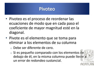 Pivoteo solitos | PPTX