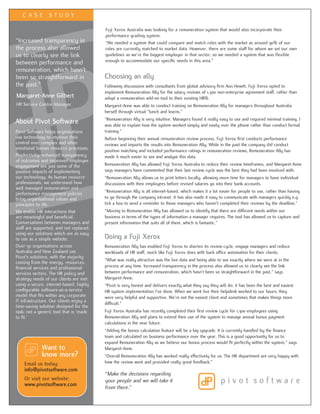 Global business services company streamlines remuneration process. | PDF