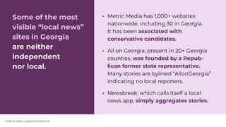 Georgia Media Landscape Analysis | PDF