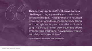 Georgia Media Landscape Analysis | PDF