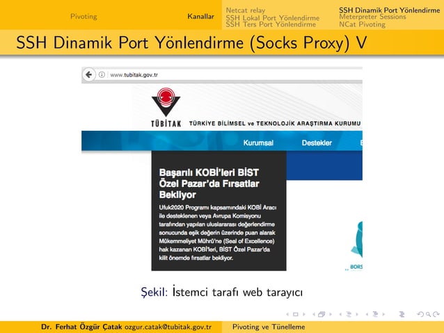 Pivoting ve Tunneling | PPT