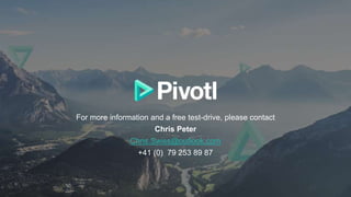 Tracking Disruptive Tech: Pivotl IQ and KM (English) | PPT