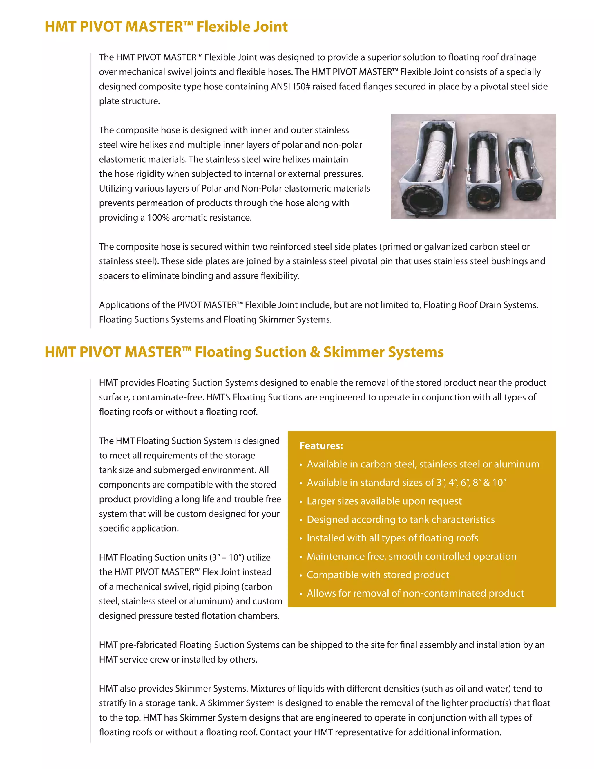 Pivot master brochure | PDF