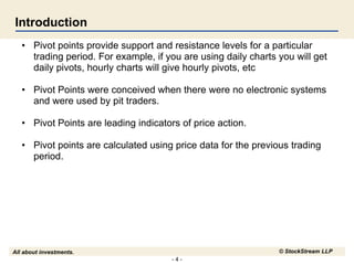 Pivot points | PPT