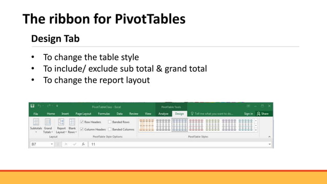 Pivot table and Dashboard in microsoft excel | PPTX | Computing | Technology & Computing