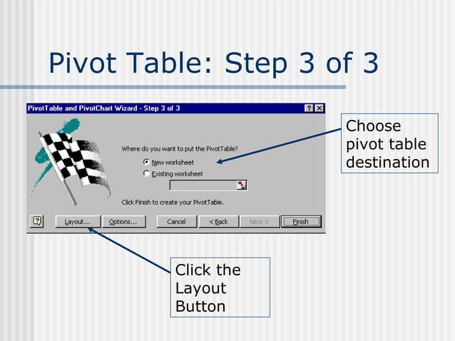 Pivot Tables PPT pivot-tables-ppt