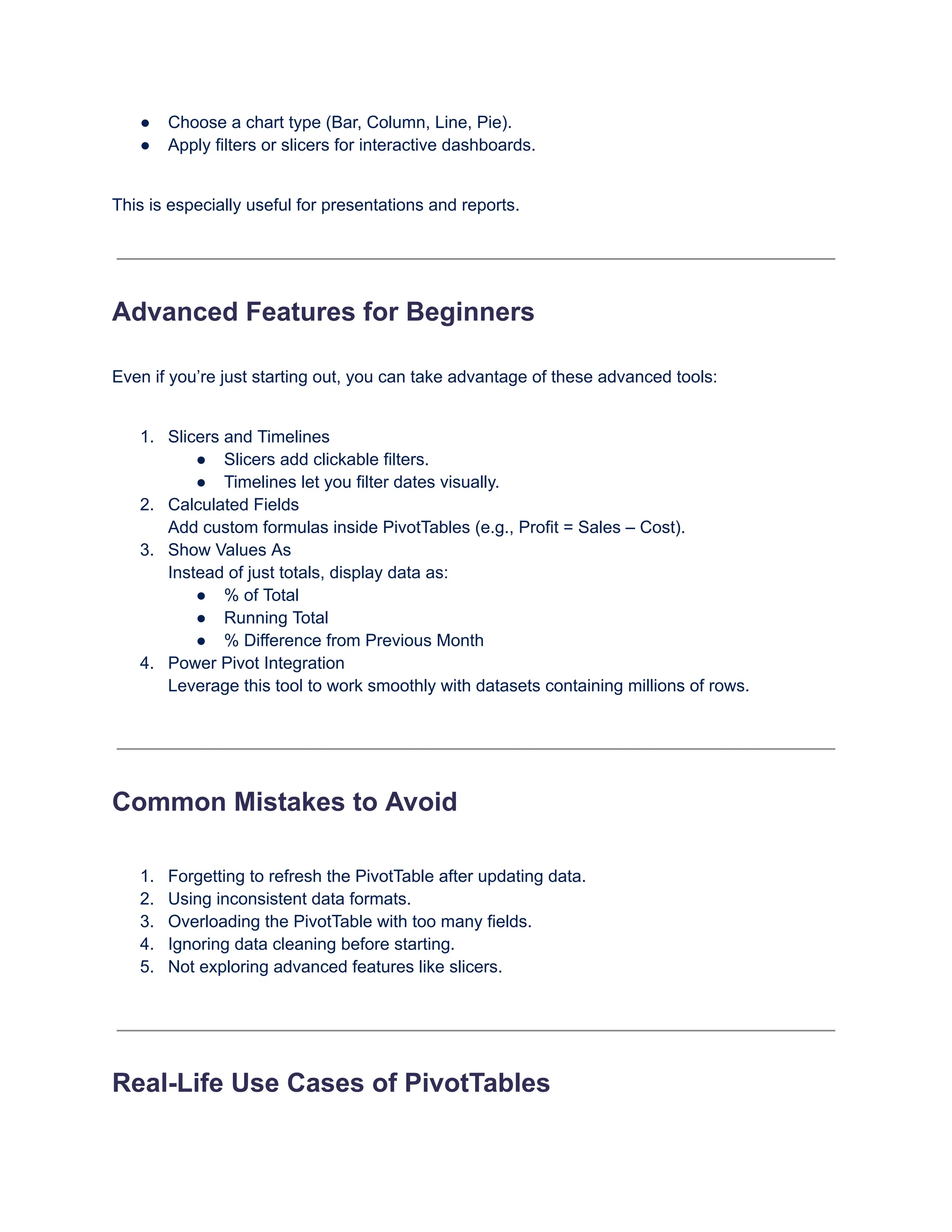 PivotTables in Excel Explained for Beginners.pdf