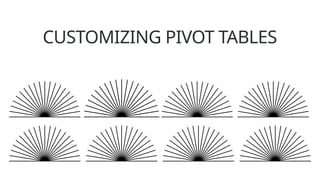 Pivot Tables & Pivot Chart's presented by | PPTX