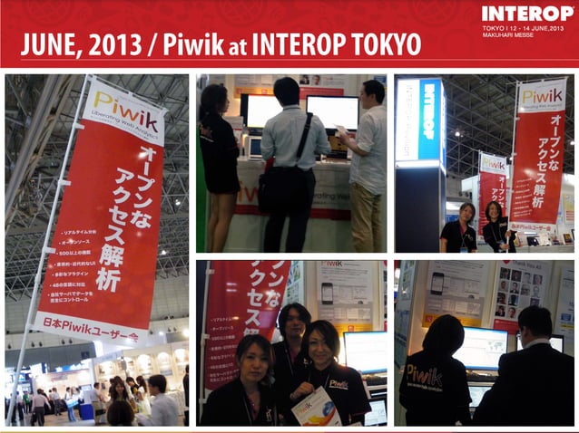 Piwik at INTEROP TOKYO, June 2013 | PPT