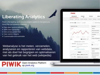 Piwik, statistieken zonder pottekijkers | PPT