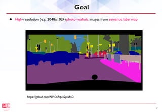 PR-065 : High-Resolution Image Synthesis and Semantic Manipulation with Conditional GANs | PDF