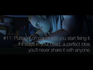 Pixar's 22 Rules to Storytelling | PPT