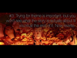 Pixar's 22 Rules of Storytelling | PPTX