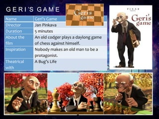 Pixar Animation Studio | PPTX