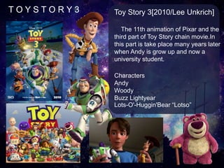 Pixar Animation Studio | PPTX