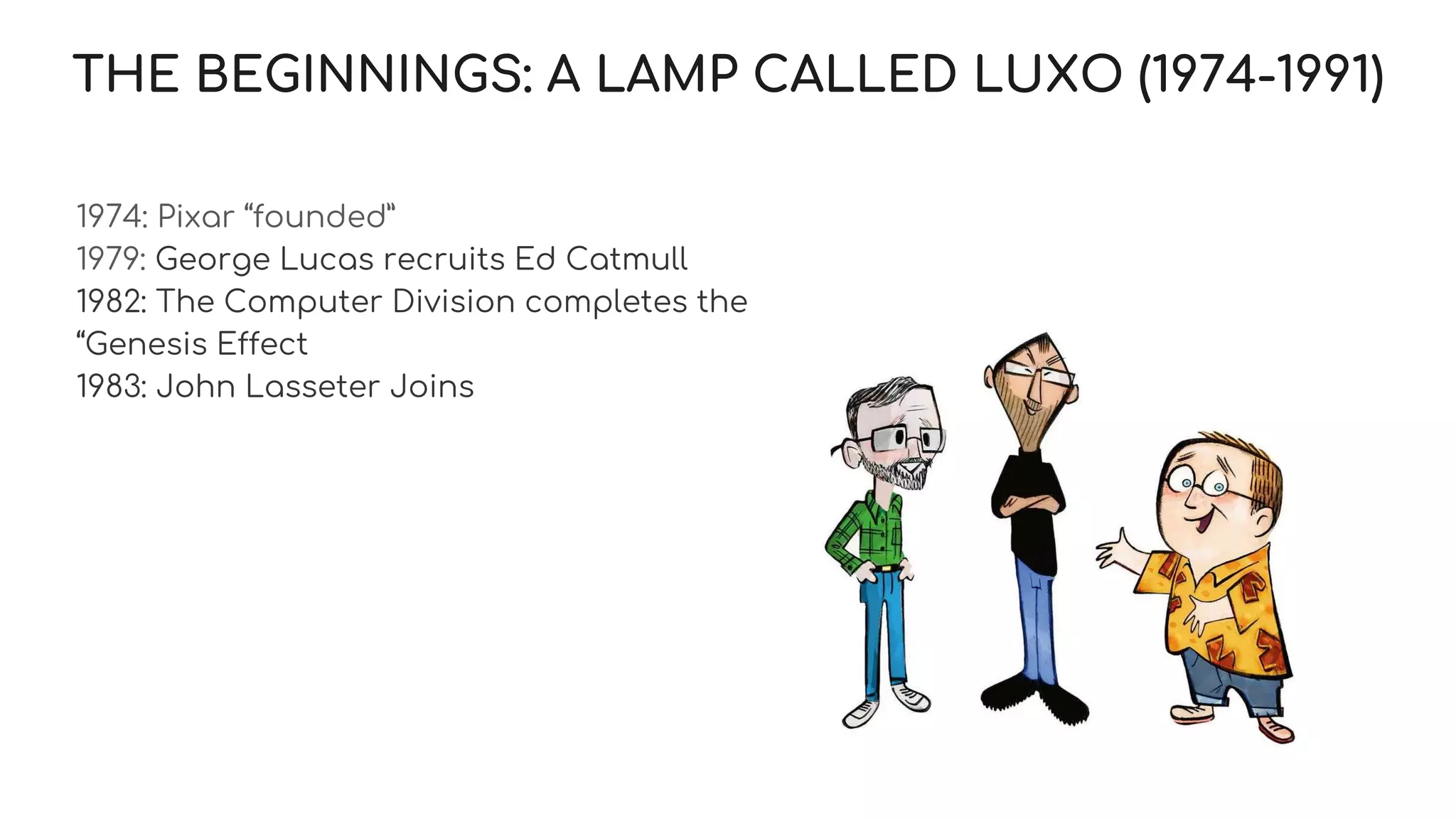 Pixar Company Presentation | PDF