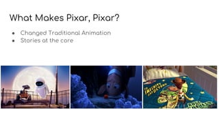 Pixar Company Presentation | PDF