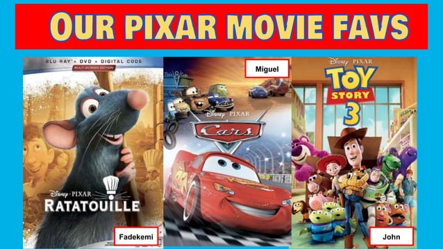 Pixar Case Analysis..................... | PPT