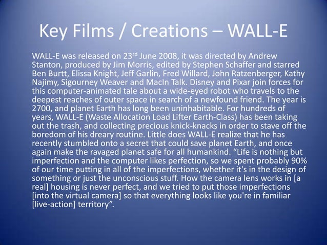 Pixar research | PPT