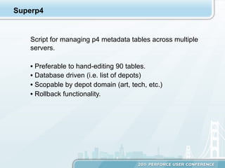 Scaling Servers and Storage for Film Assets | PPT