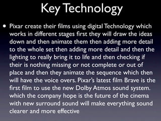 Pixar animation keynote | PPT