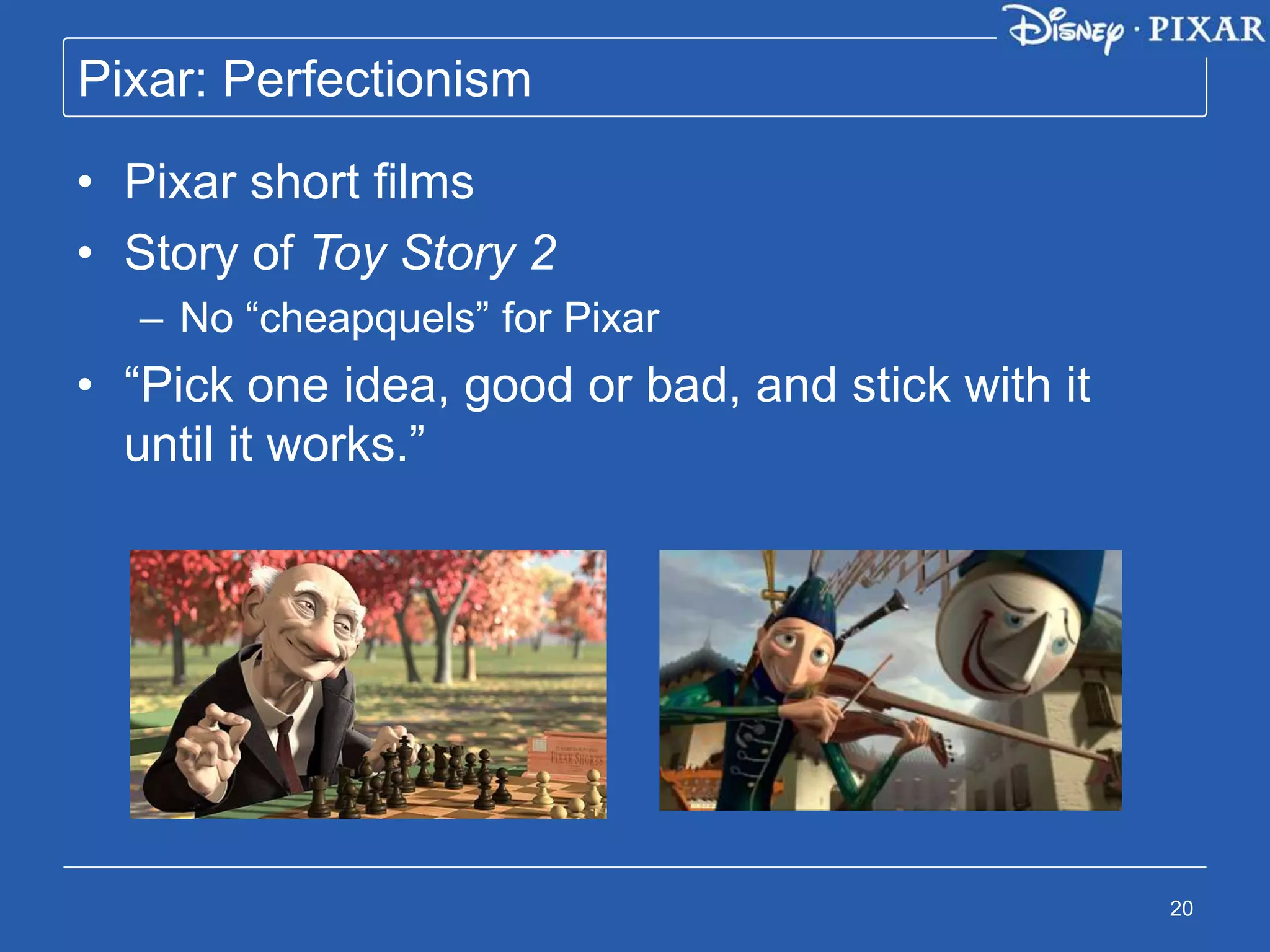 The Walt Disney Company and Pixar Inc.: To Acquire or Not to Acquire | PPTX