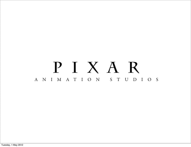 Pixar keynote | PPT
