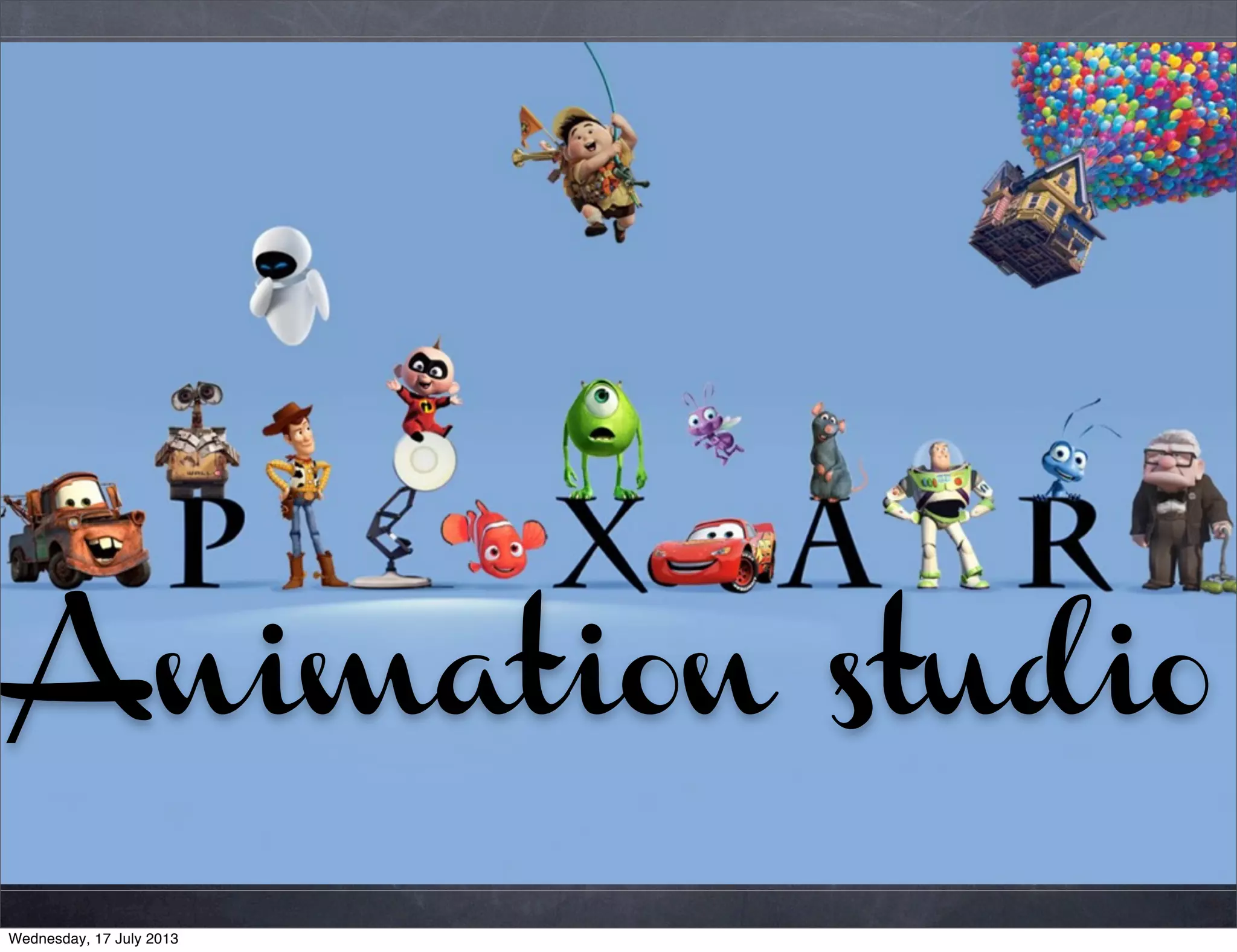Pixar reaserch | PPT