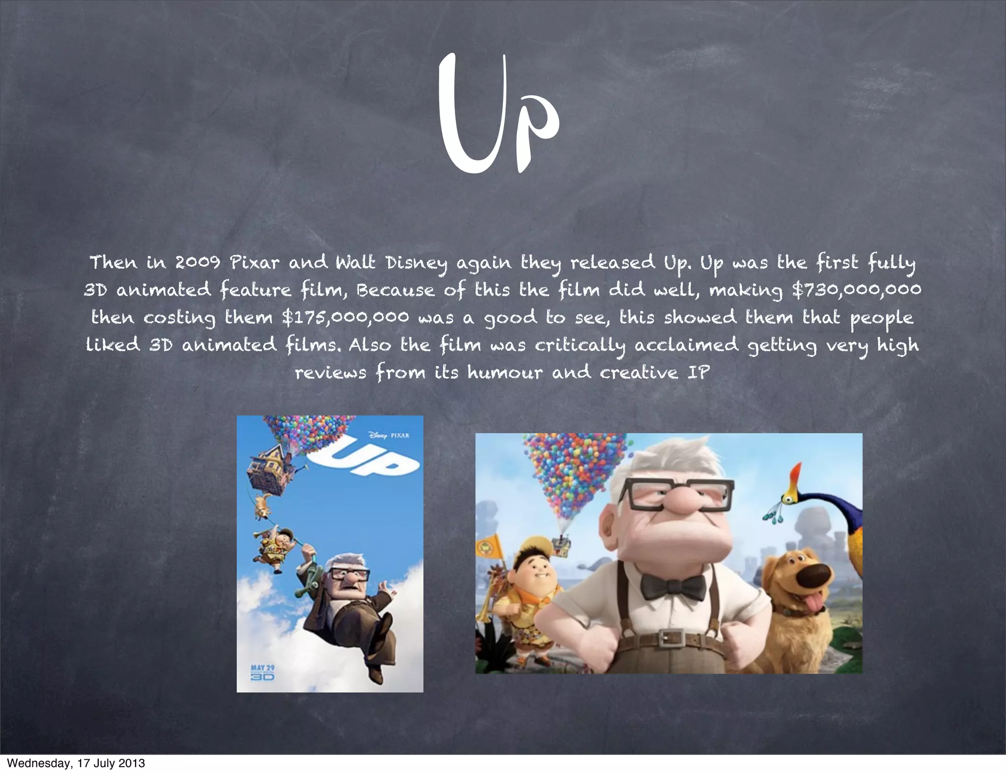Pixar reaserch | PPT