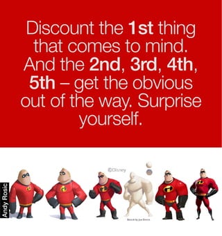 Pixar 22 Rules of Storytelling (Slideshow by Andy Rosic) | PDF