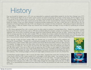 Pixar studio research | PDF