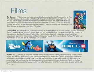 Pixar studio research | PDF