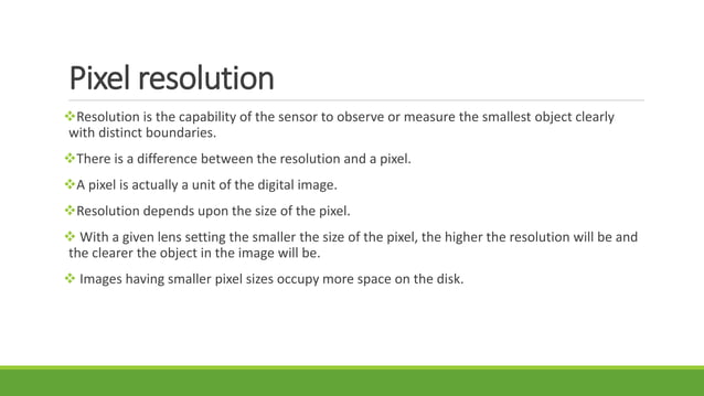 Pixel | PPTX | Photo Editing Software | Computer Software and Applications