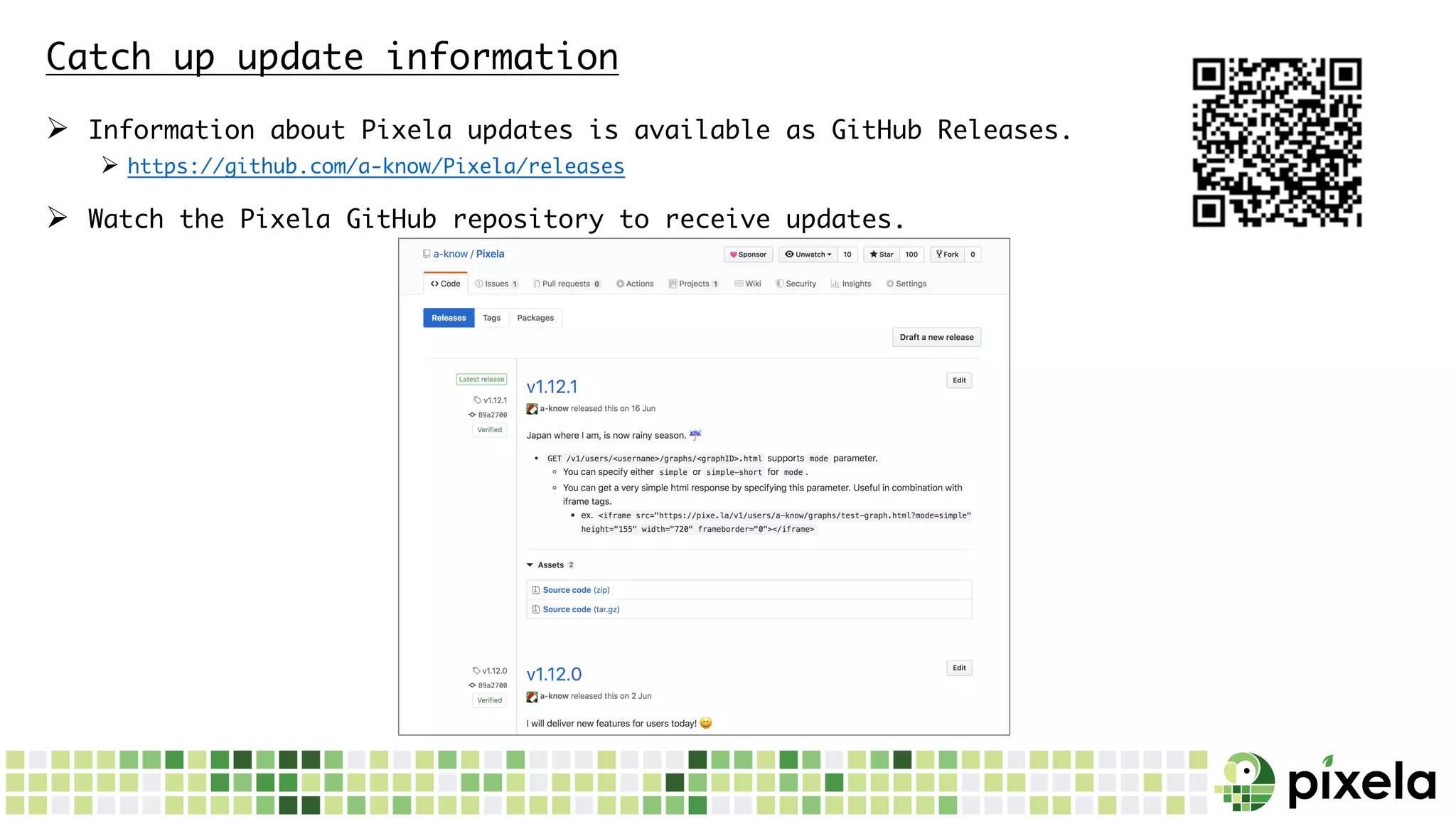 Pixela introduction document - builderscon 2019 | PPT