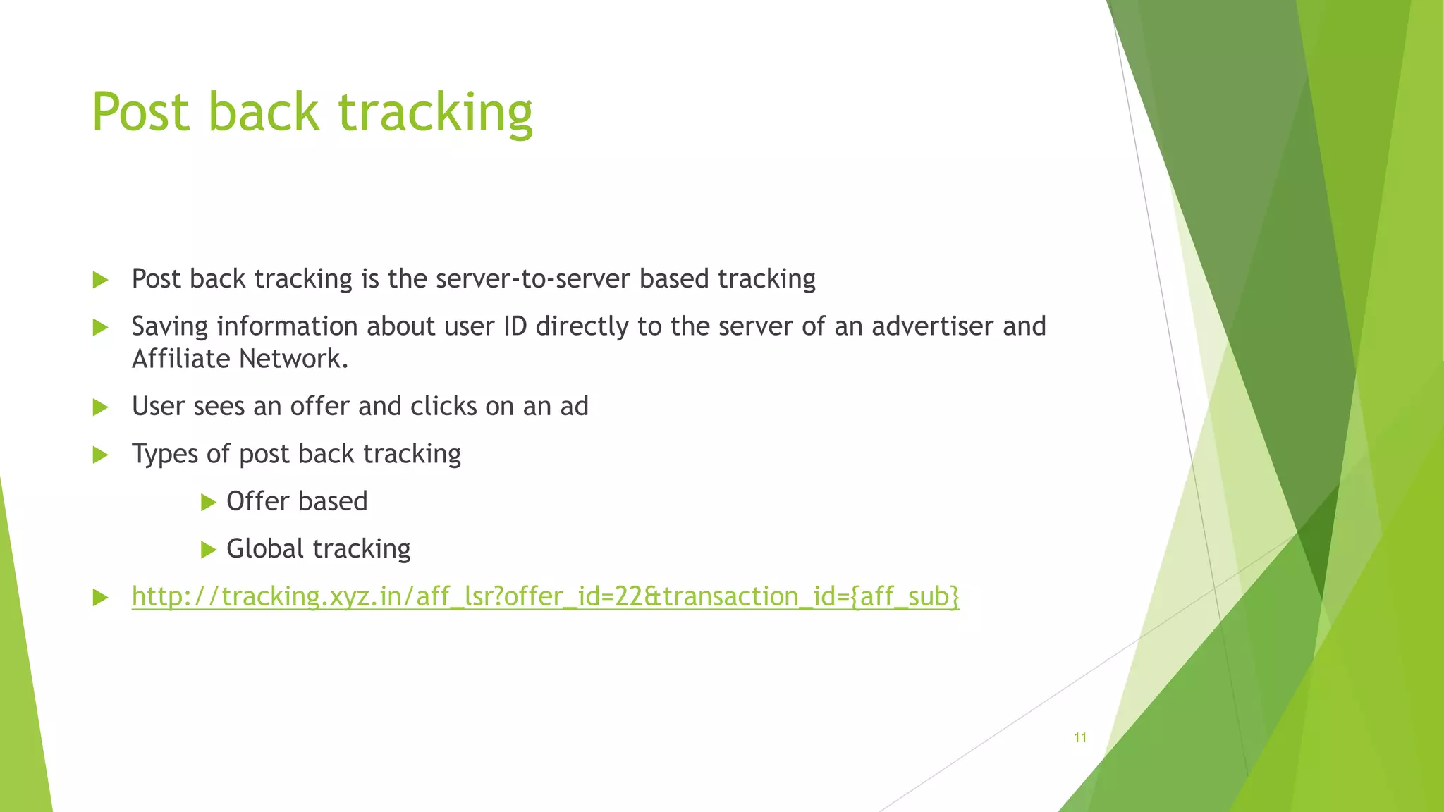 Pixel and postback tracking | PPT
