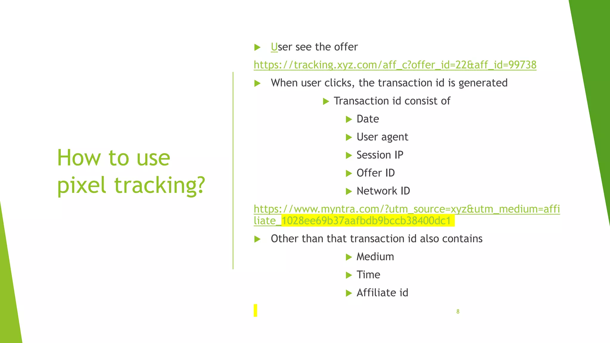 Pixel and postback tracking | PPT