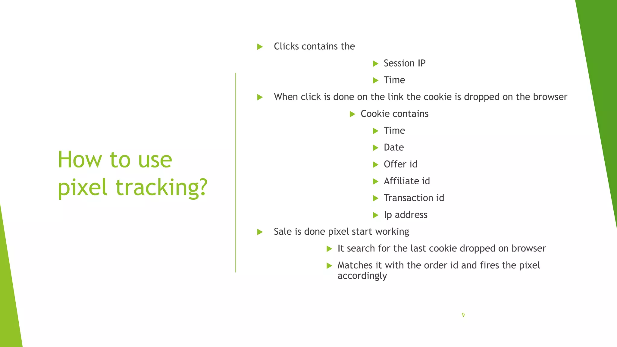 Pixel and postback tracking | PPT