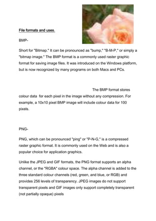 Pixel and resolution | DOCX