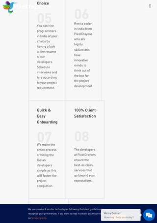 Hire-Developer-Programmer-India | Pixelcrayons | PDF