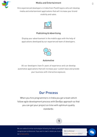Hire-Developer-Programmer-India | Pixelcrayons | PDF