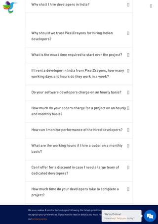 Hire-Developer-Programmer-India | Pixelcrayons | PDF