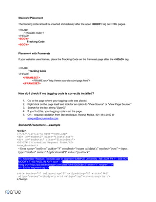 Pixel Deployment Guide | PDF
