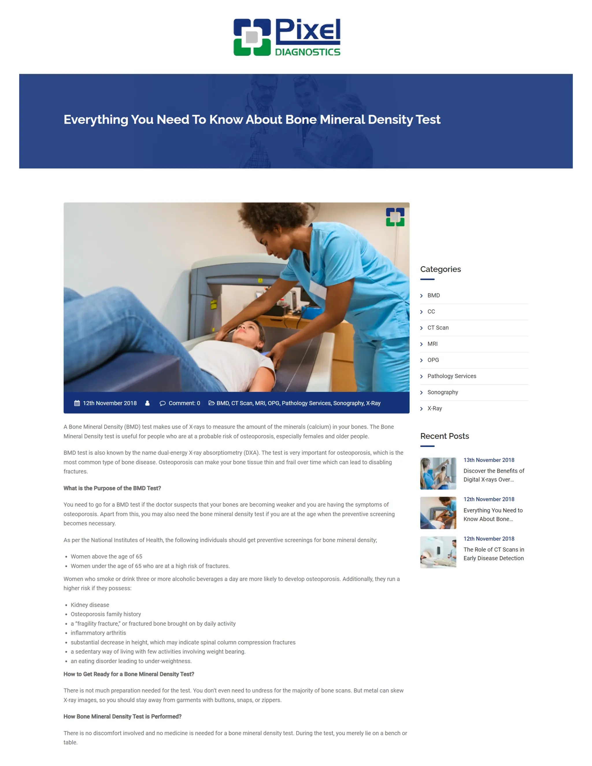 Everything You Need To Know About Bone Mineral Density Test | PDF