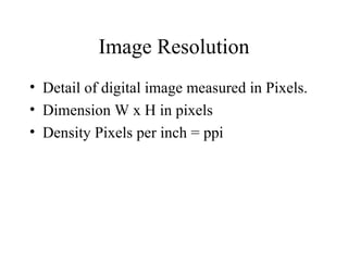 Pixel resolution | PPT