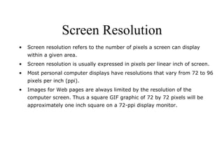 Pixel resolution | PPT