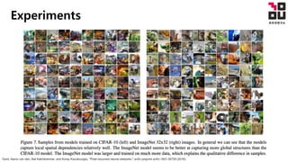 Pixel RNN to Pixel CNN++ | PDF